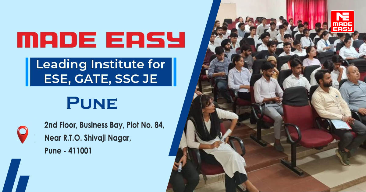 Best Coaching in Pune for ESE, GATE, SSC JE, RRB JE & PSUs