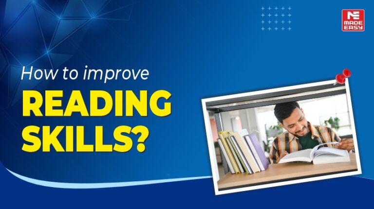 How to improve Reading Skills? - MADE EASY Blog